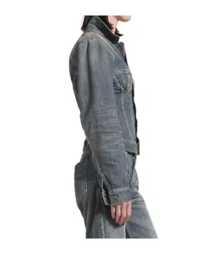 Balenciaga Corseted Denim Jacket