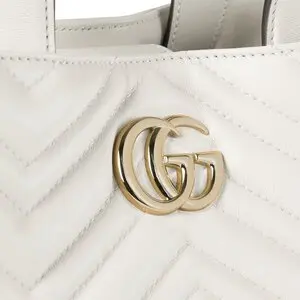 Gucci Betty Small Tote Bag - White