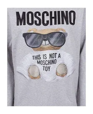 Moschino Embroidered Logo Sweatshirt
