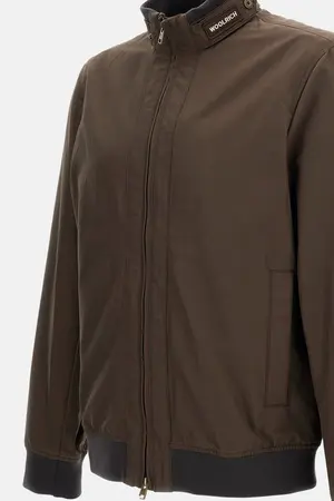 Woolrich Spring Lewis Bomber Jacket - Brown