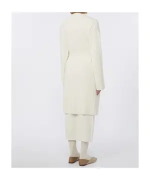 Max Mara Giusto Long Cardigan - White
