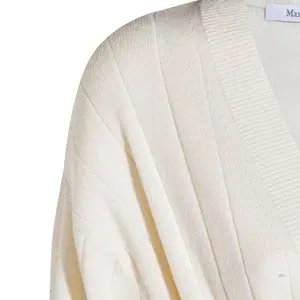 Max Mara Giusto Long Cardigan - White