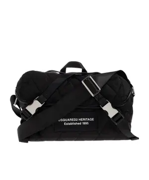 Dsquared2 Logo Shoulder Bag - Black