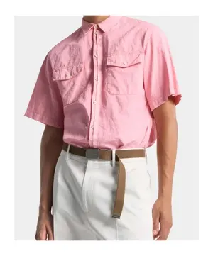 Dsquared2 Linen Short Sleeve Shirt