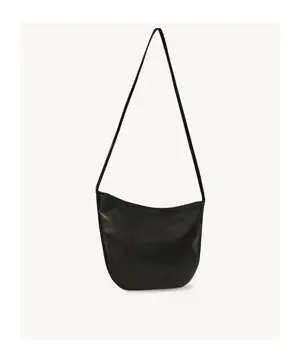THE ROW Izzy Zip-up Crossbody Bag - Black