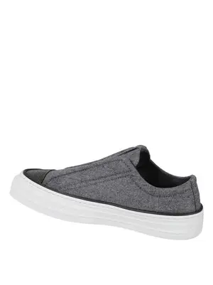 Brunello Cucinelli Slip-on Low-top Sneakers With Round Toe