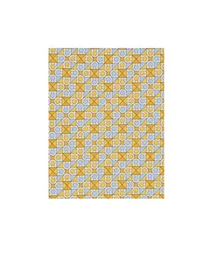 FERRAGAMO Gancini Square Print Silk Neck Tie