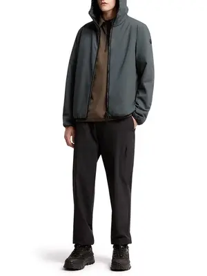 Moncler Zip-up Hooded Jacket