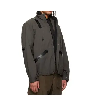 Sacai Windproof Short Jacket - Khaki