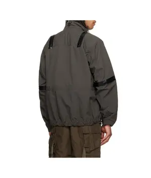Sacai Windproof Short Jacket - Khaki