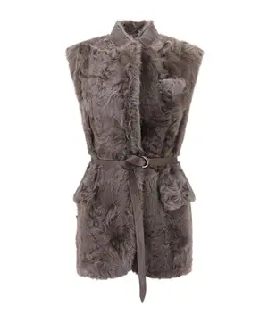 Brunello Cucinelli Belted Gilet