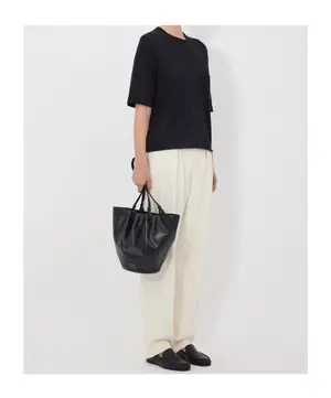 Loulou De Saison Nala Short-sleeve Cashmere Top