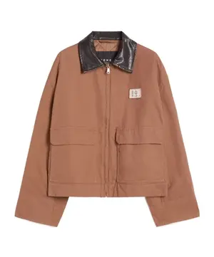 Max Mara Padded Short Jacket With Zip Up Front