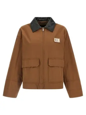 Max Mara Padded Short Jacket With Zip Up Front