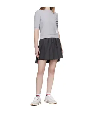 Thom Browne Four-striped T-shirt