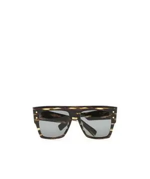 Balmain Squared Sunglasses - Gray