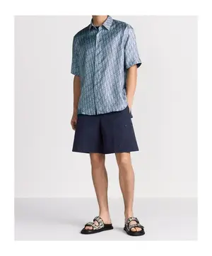 Dior Short-sleeved Button-up Shirt