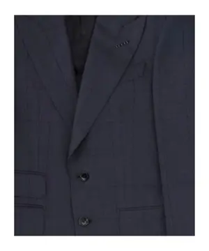 TOM FORD Check Two-piece Suits - Black