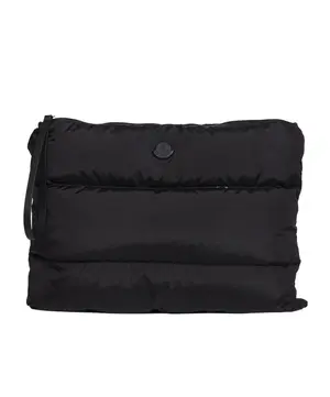 Moncler Caradoc Quilted Laptop Case - Black