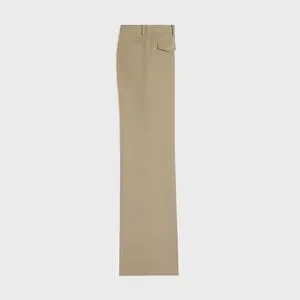 Celine Cotton Gabardine Trousers