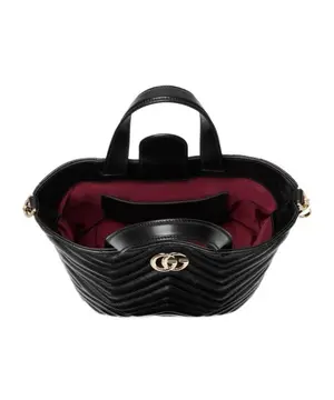 Gucci Betty Small Tote Bag - Black