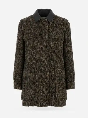 Max Mara Angio Textured Belted Coat
