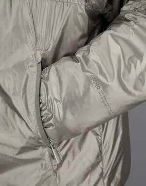 Herno Metallic Shield Hooded Jacket - Gray