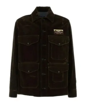 Junya Watanabe Long-sleeved Button-down Casual Jacket With Multiple Pockets - Black