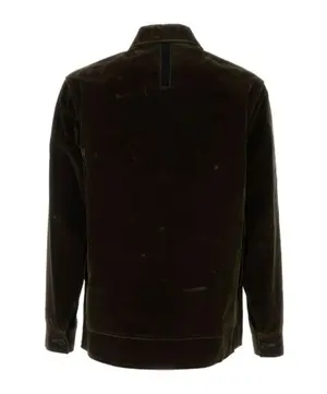 Junya Watanabe Long-sleeved Button-down Casual Jacket With Multiple Pockets - Black