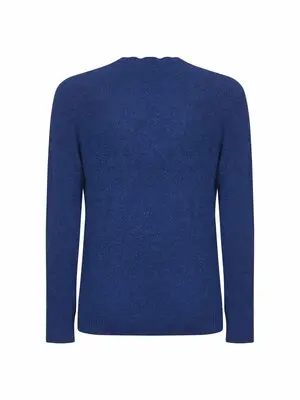 MC2 SAINT BARTH Ribbed Crewneck Knitwear - Blue