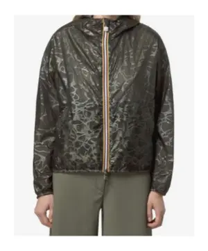 K-WAY Laurettee Super Light Hooded Jacket - Black