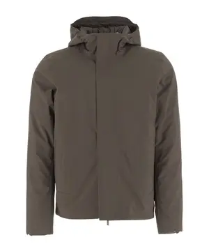 K-WAY Bonded Padded Jacket - Brown