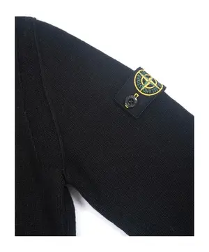 Stone Island Logo Patch Cardigan