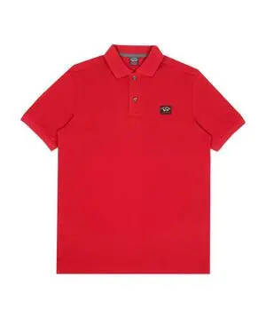 PAUL  SHARK Polo Shirt With Logo Sticker