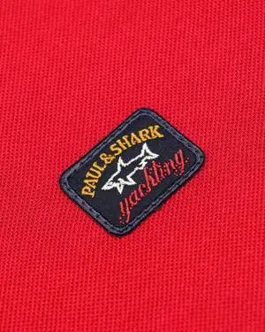 PAUL  SHARK Polo Shirt With Logo Sticker