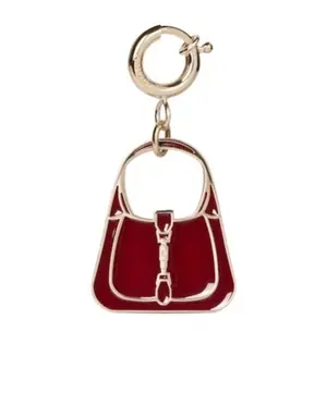 Gucci Jackie-shaped Bag Charm - Red