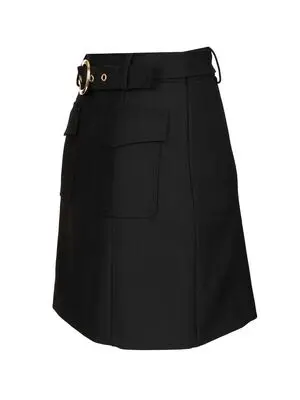 Celine Mini Skirt In Mohair Wool