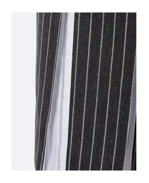 Thom Browne Pleated Skirt With Grosgrain Trim