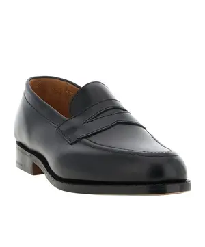 TRICKER'S Harvard Penny Loafers - Black