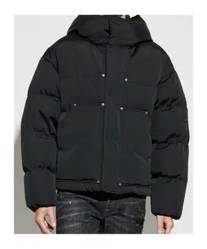 Dsquared2 Icon New Generation Utility Puffer Jacket - Black