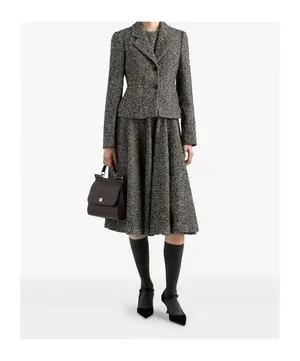 Dolce & Gabbana Pleated Midi Dress