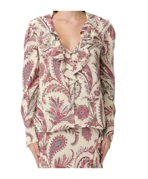 Etro Printed Long Sleeve Shirt
