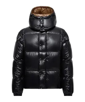 Moncler Parana Hooded Down Jacket - Black