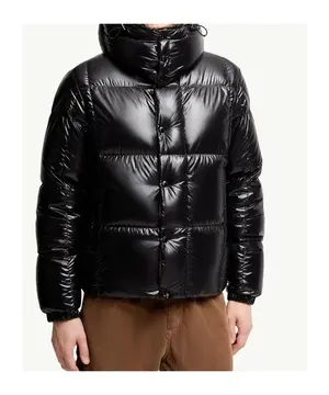 Moncler Parana Hooded Down Jacket - Black