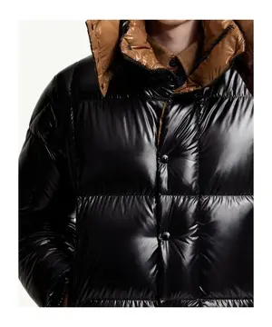 Moncler Parana Hooded Down Jacket - Black