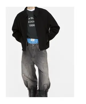 Acne Studios Zip-up Long Sleeved Jacket