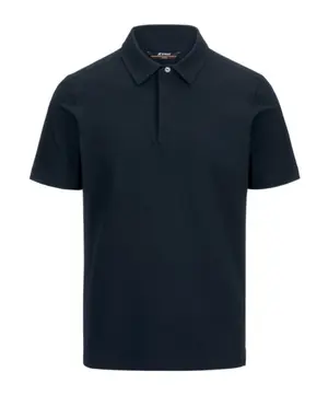 K-WAY Vincelle Short-sleeve Polo Shirt - Blue Depth