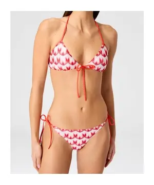 Missoni Halterneck Triangle Bikini - Multicoloured