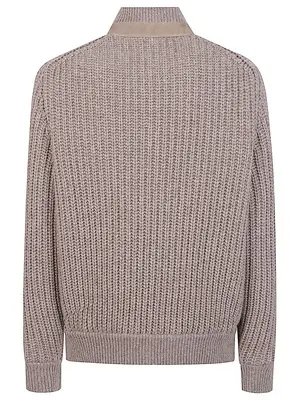 Brunello Cucinelli Panelled Bomber Jacket