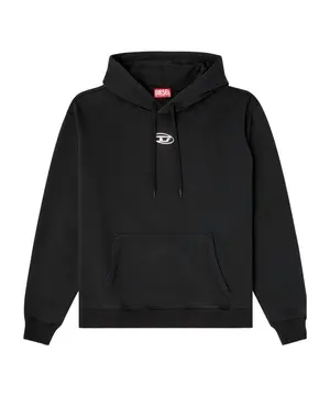 DIESEL® S-norm-hood-iod Oval D Hoodie